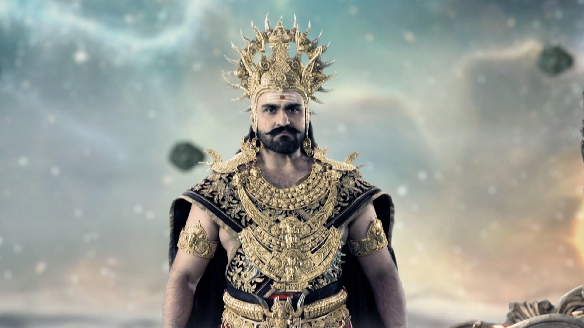 Ep. 37 - Ravan's First Encounter With Hanuman - Mahabali Hanuman - 21 ...