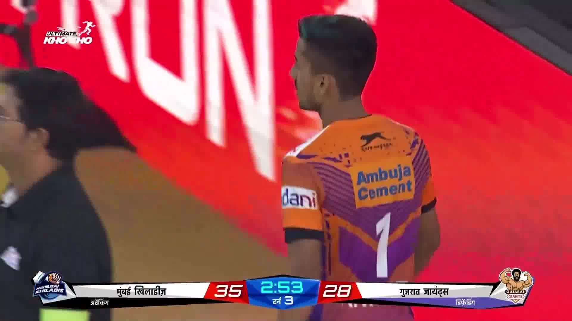 Watch Aniket Pote Gets The Dream Run For Gujarat Giants (Hindi) from ...