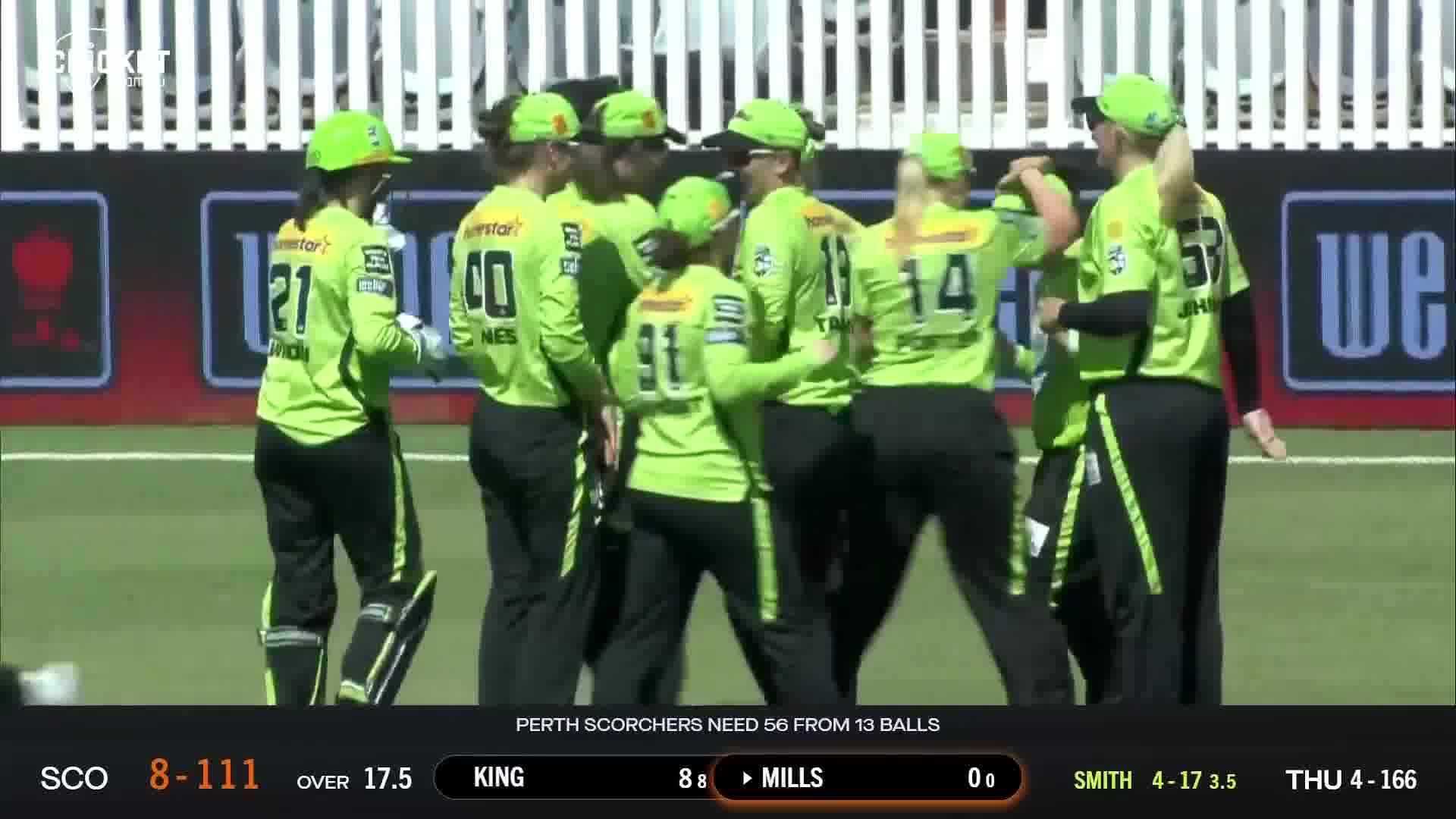 Watch Wicket! Smith Picks Her 5-Fer With 2 Quick Wickets from Women's ...