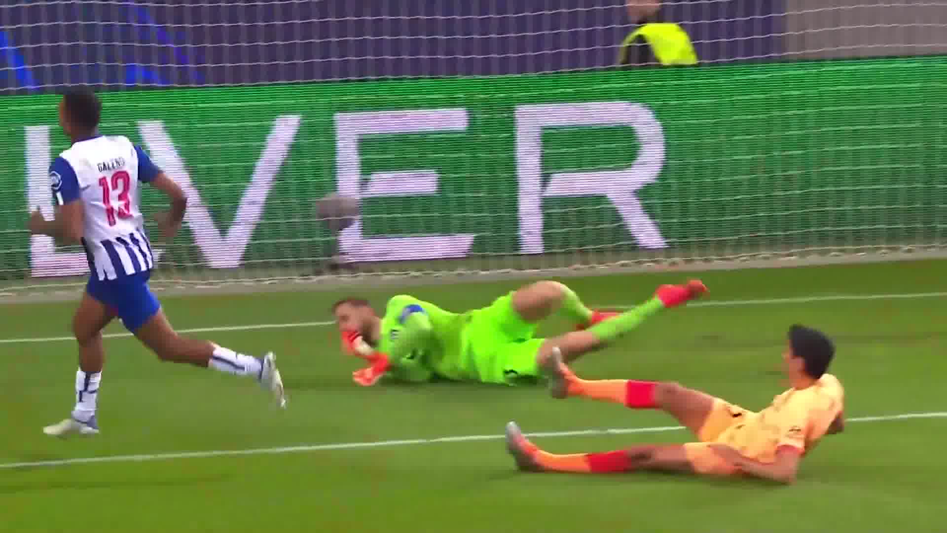 Watch Save! Oblak With A Diving Effort To Deny Galeno from UEFA ...