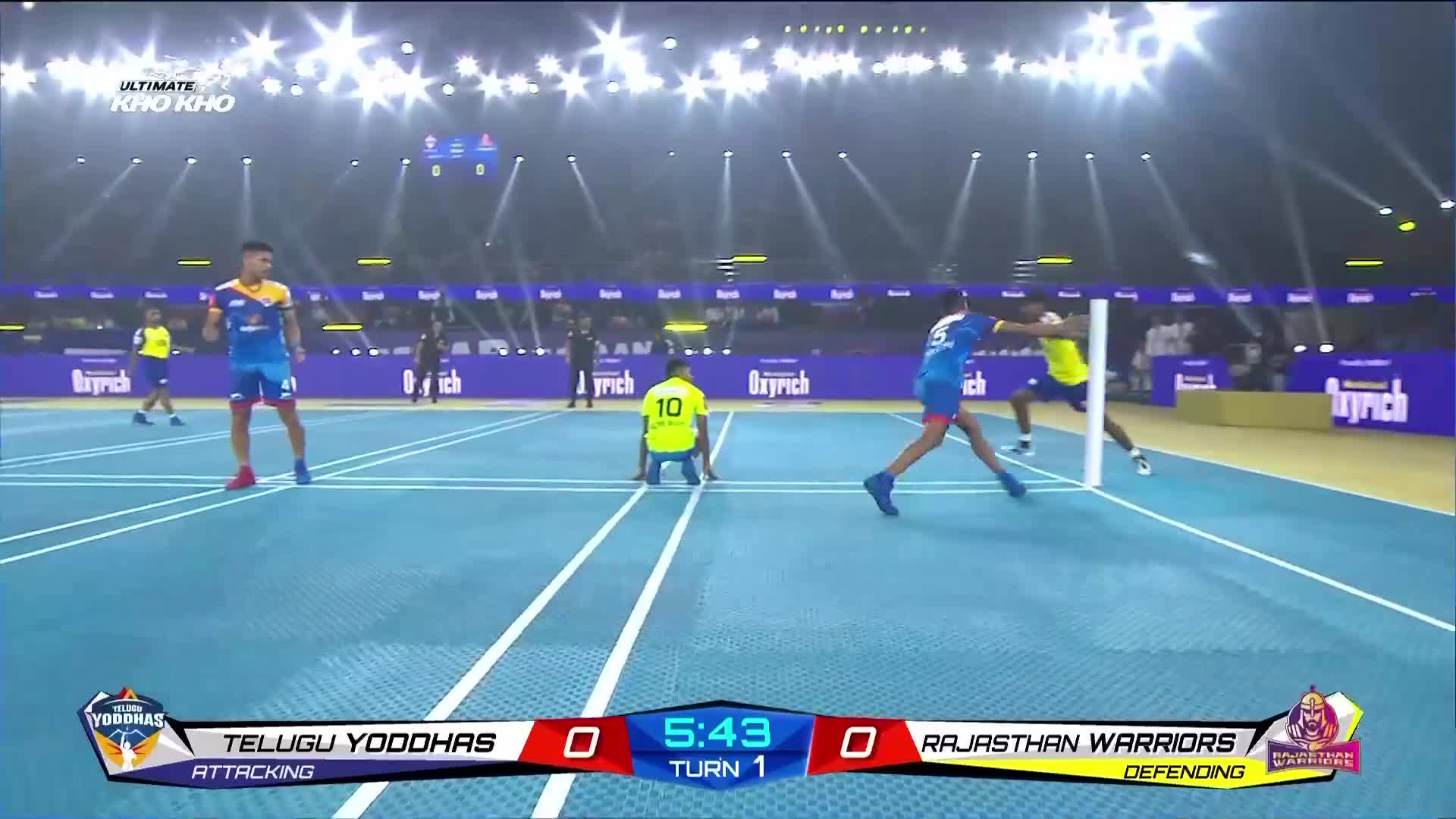 Watch Bharat Gets Rid Of Arun With A Pole Dive from Ultimate Kho Kho ...