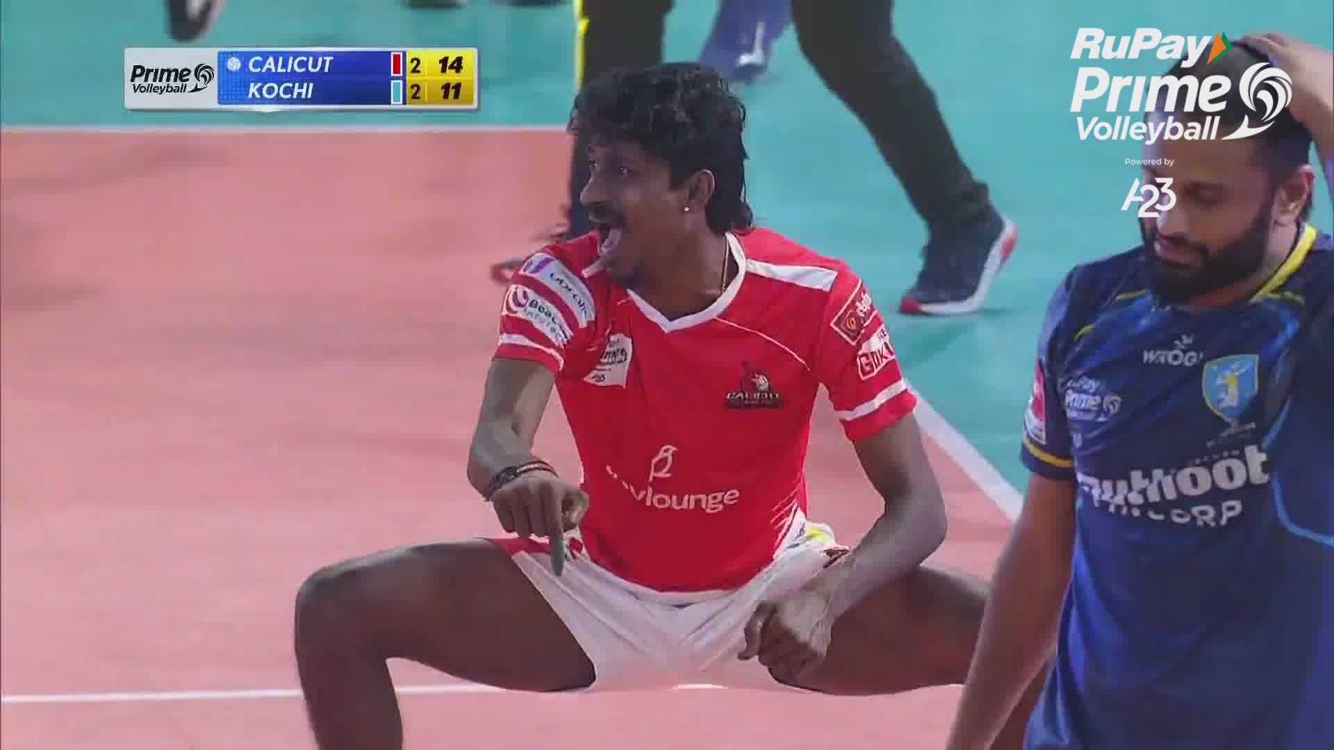 Watch Calicut Are Alive, Ajith Lal Finishes Off With A Killer Spike ...