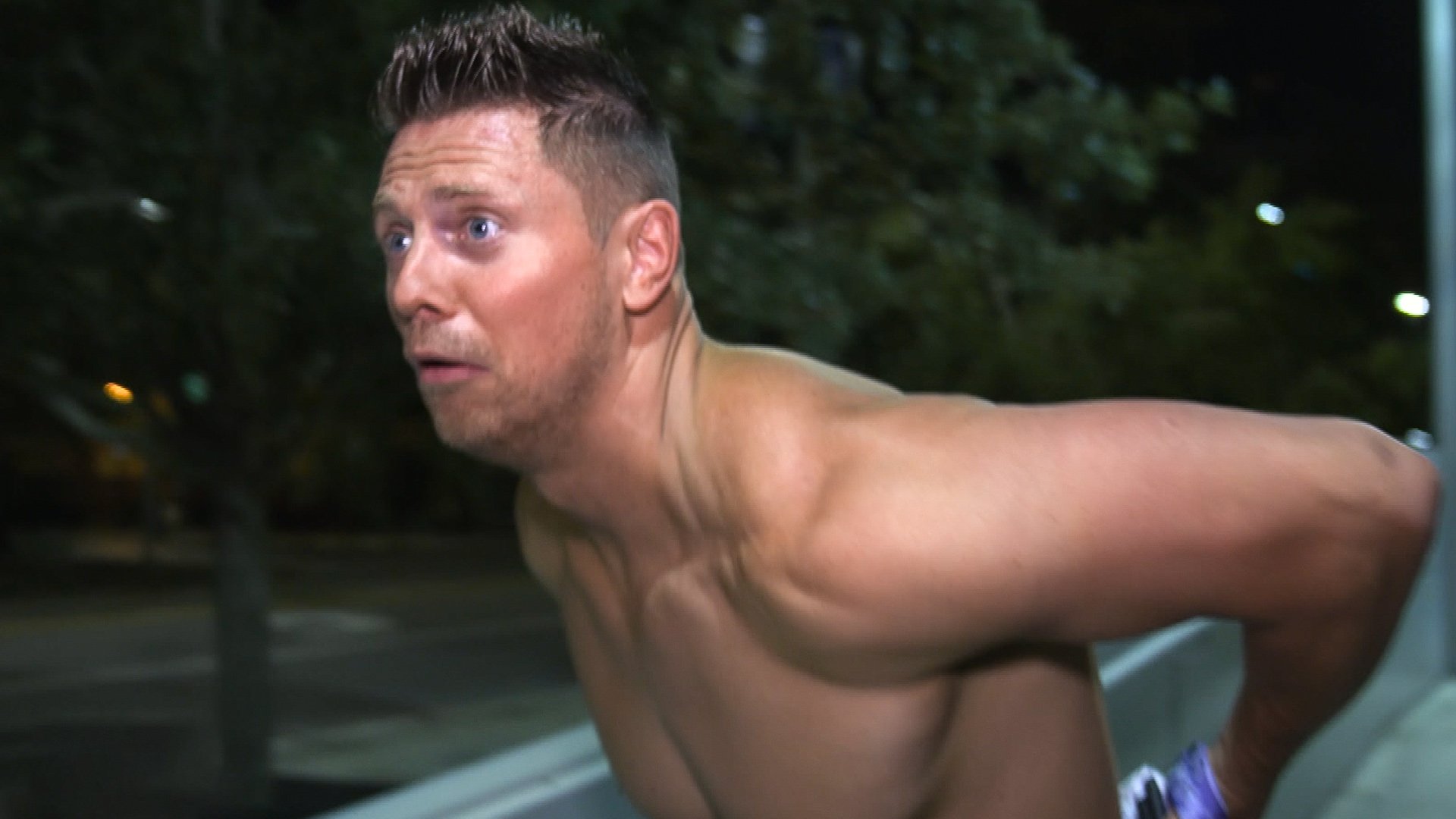 Watch Exclusive: The Miz locked out in underwear - 18th September 2020 ...