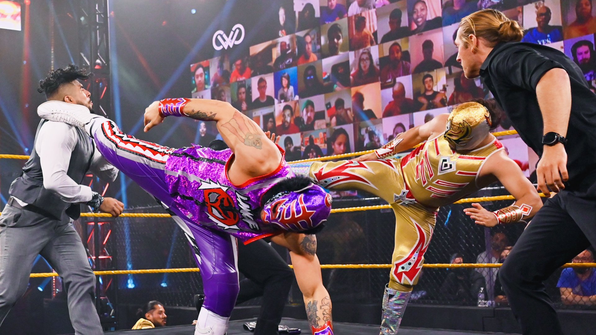 Lucha House Party ruin Escobar's victory lap - 20th January 2021 WWE ...