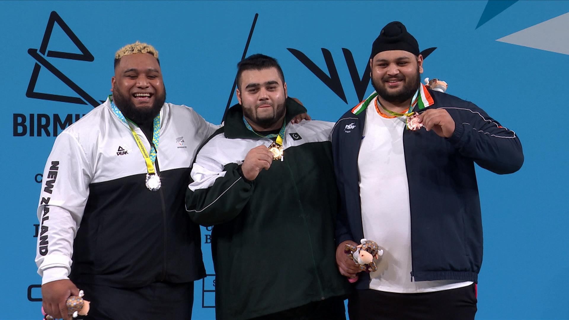 Watch Medal Ceremony - Gurdeep Singh Earns Bronze In Men's 109+KG ...