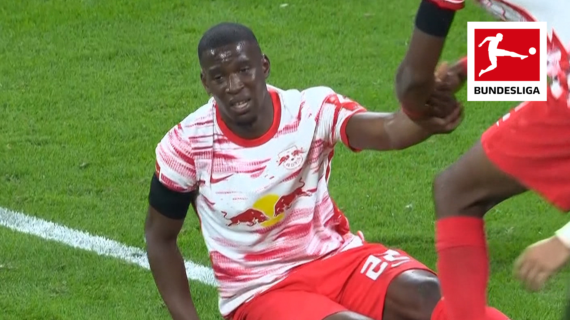 Watch Mukiele Heads Just Wide As Leipzig Canter To Victory! from ...