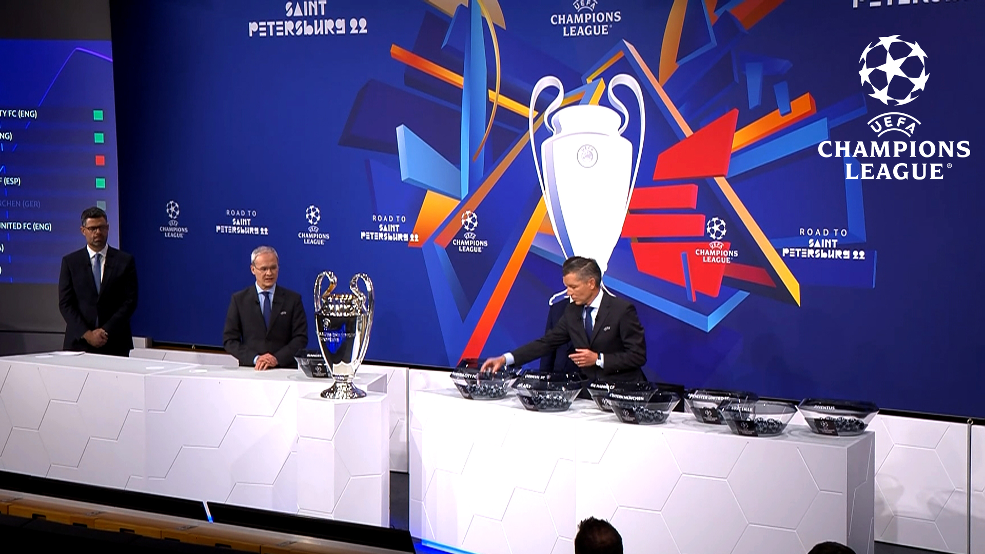 Watch Round of 16 Re-draw - UEFA Champions League - 13th December – SonyLIV