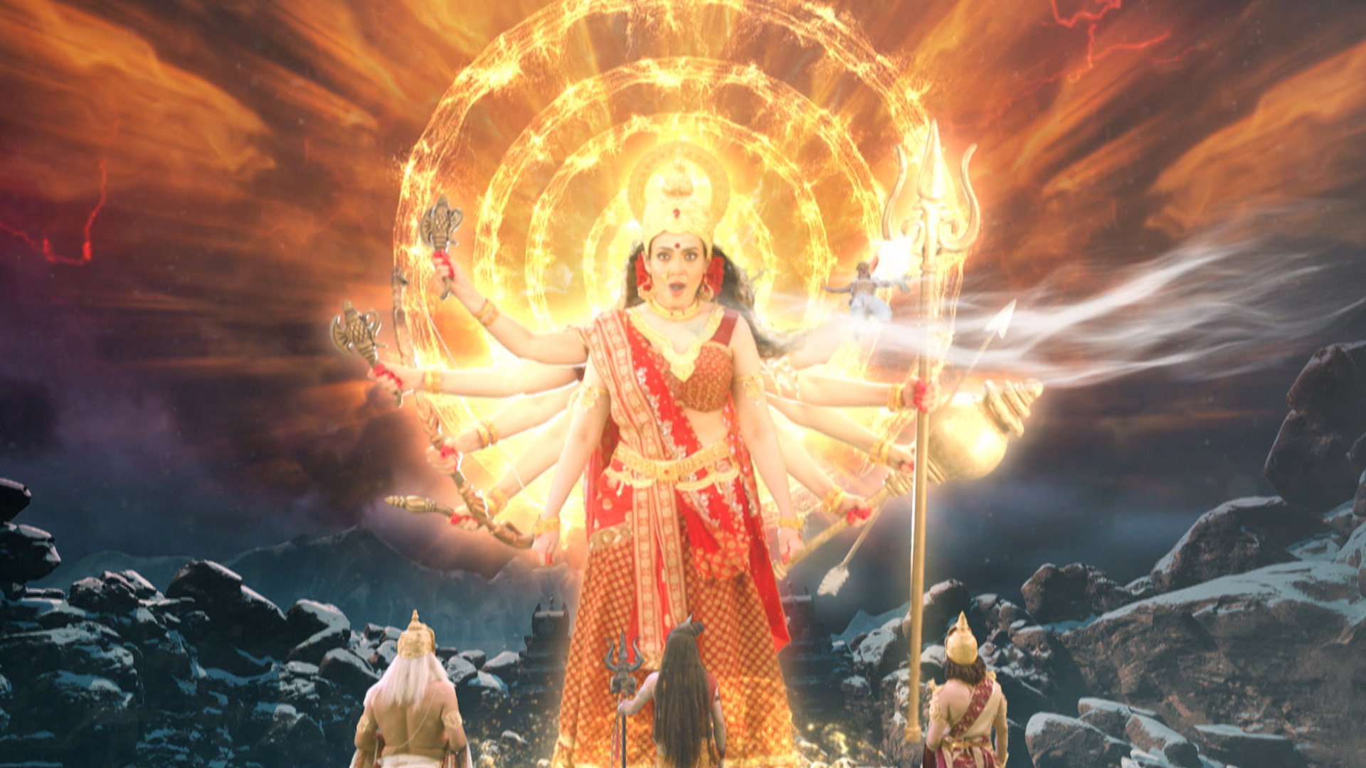 Watch Maa Parvati's Rage from Dharm Yoddha Garud online - SonyLIV