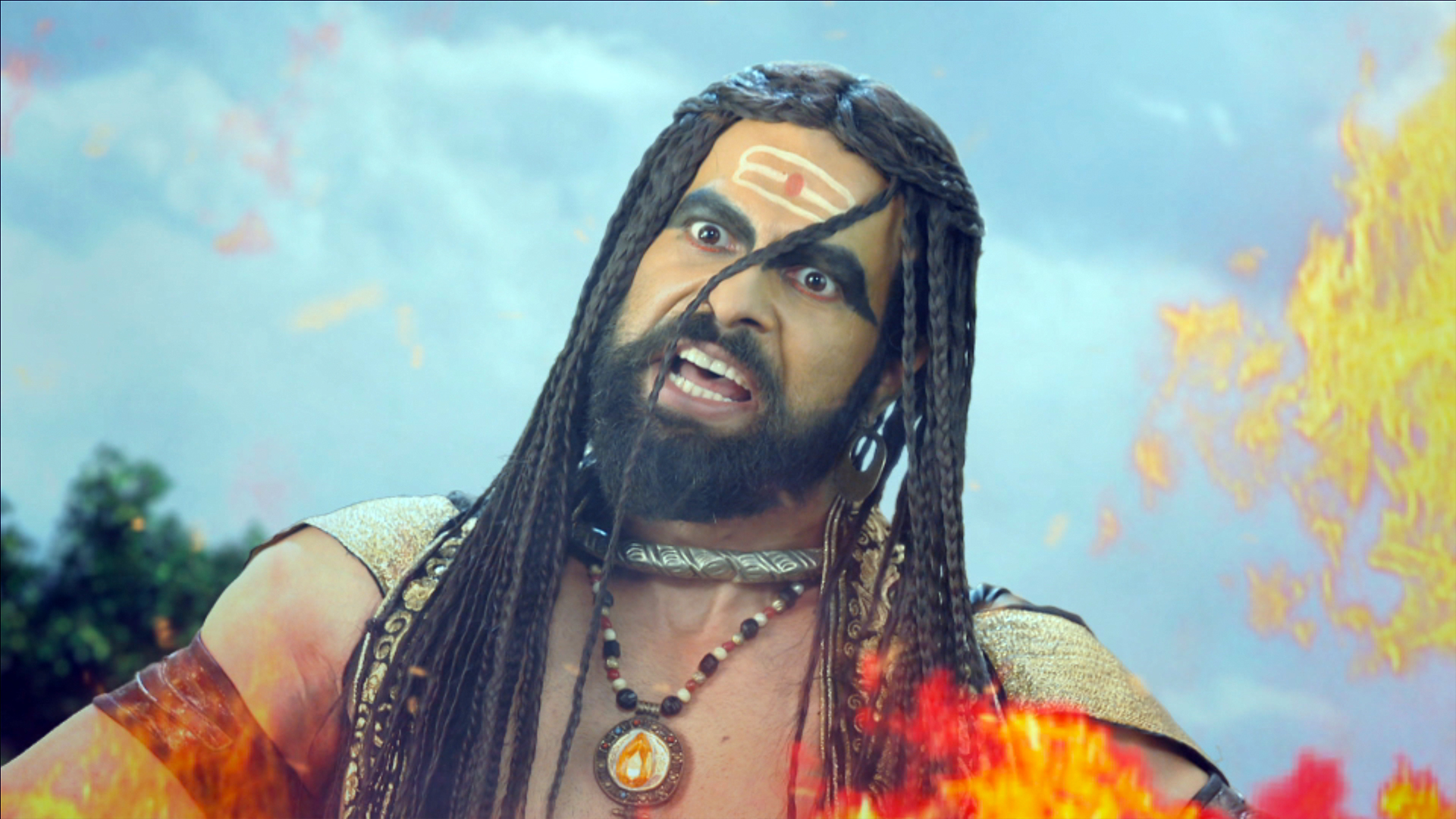 Watch Hanuman Faces Nikumbha from Sankatmochan Mahabali Hanuman online ...