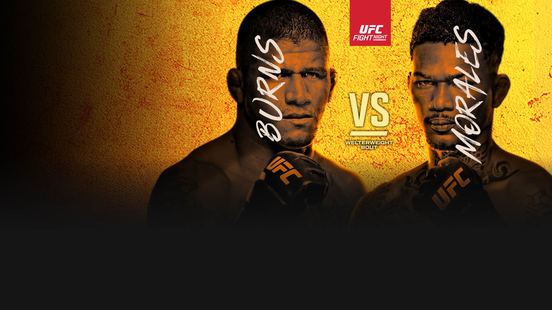UFC Fight Night - Burns vs Morales
