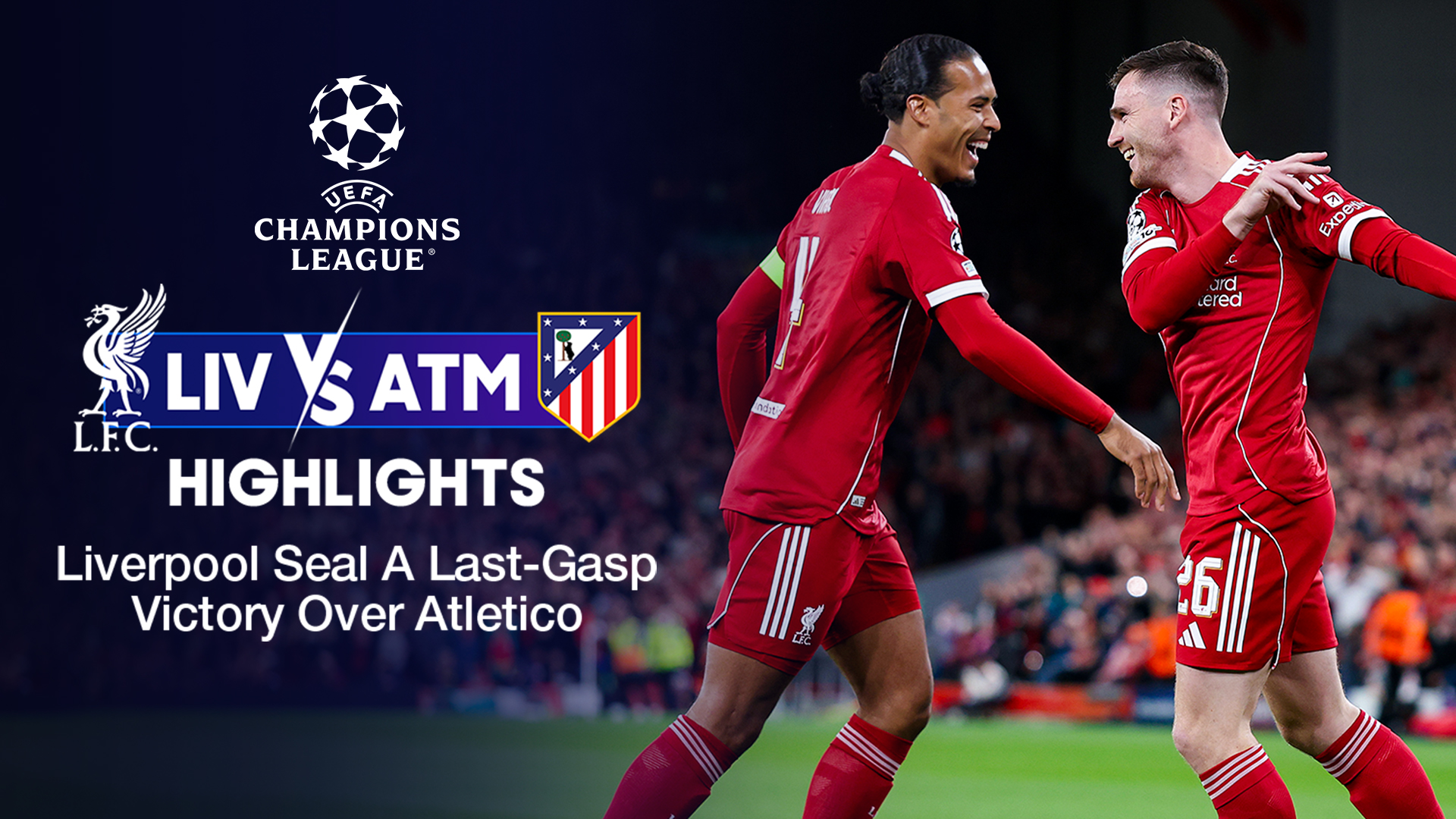 Liverpool vs Atletico - Highlights - 18 Sep 2025