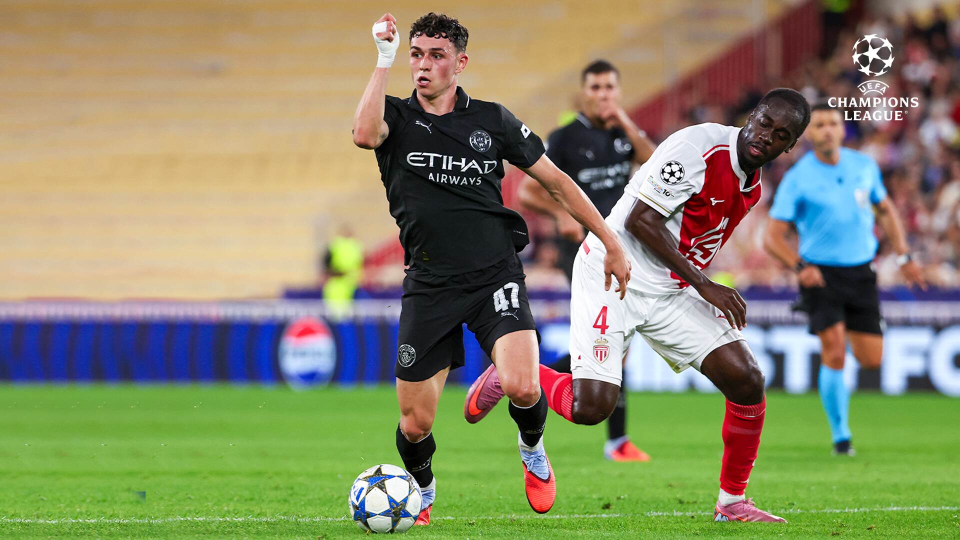 Monaco vs Man City - Highlights - 2 Oct 2025