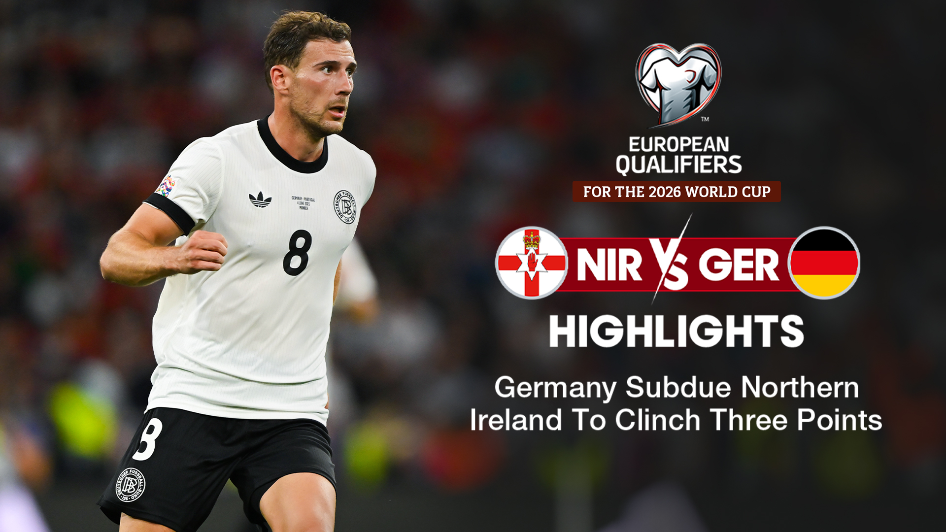 Northern Ireland vs Germany - Highlights - 14 Oct 2025