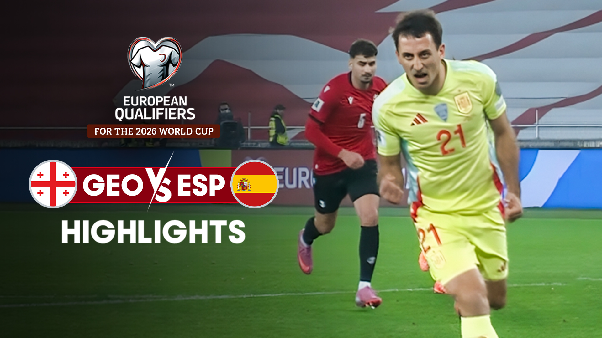 Georgia vs Spain - Highlights - 15 Nov 2025