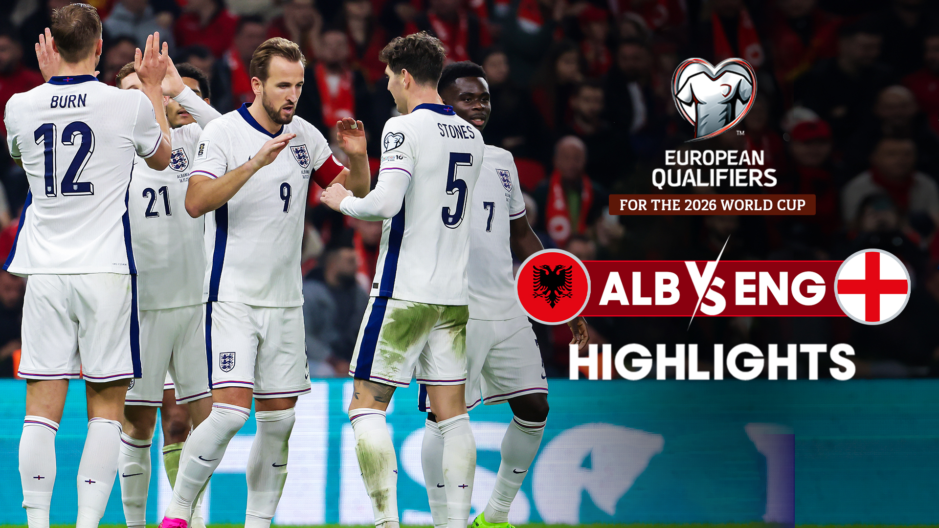 Albania vs England - Highlights - 16 Nov 2025