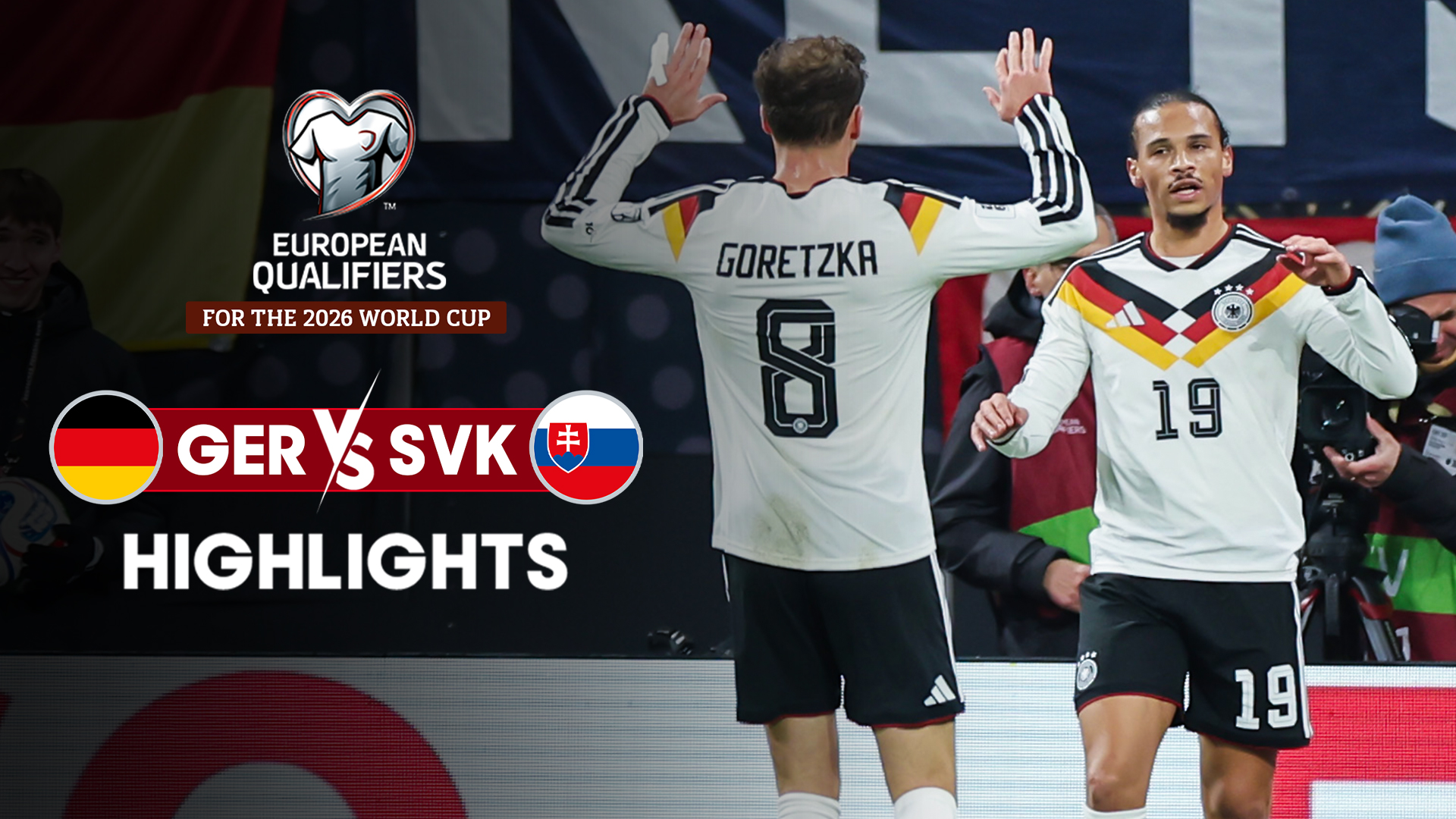 Germany vs Slovakia - Highlights - 18 Nov 2025
