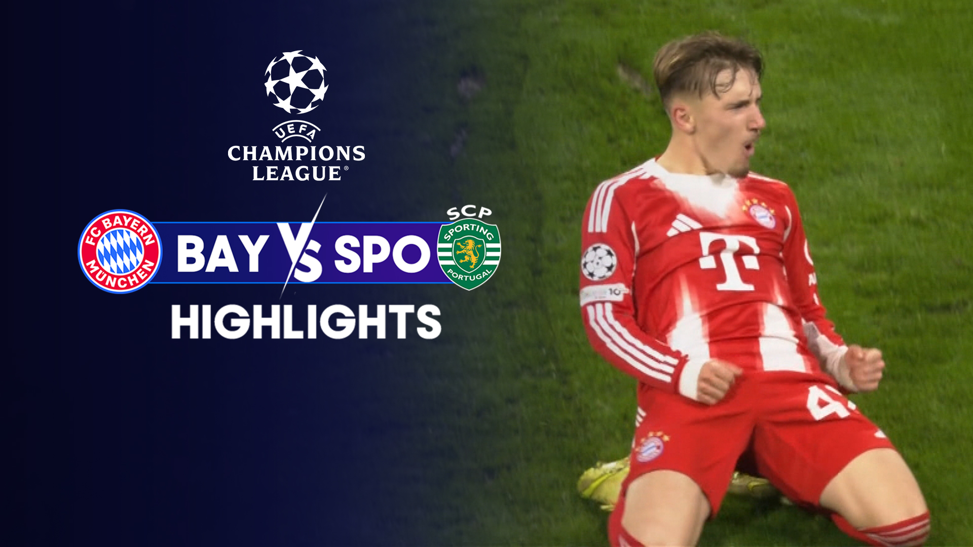 Bayern Munich vs Sporting CP - Highlights - 9 Dec 2025