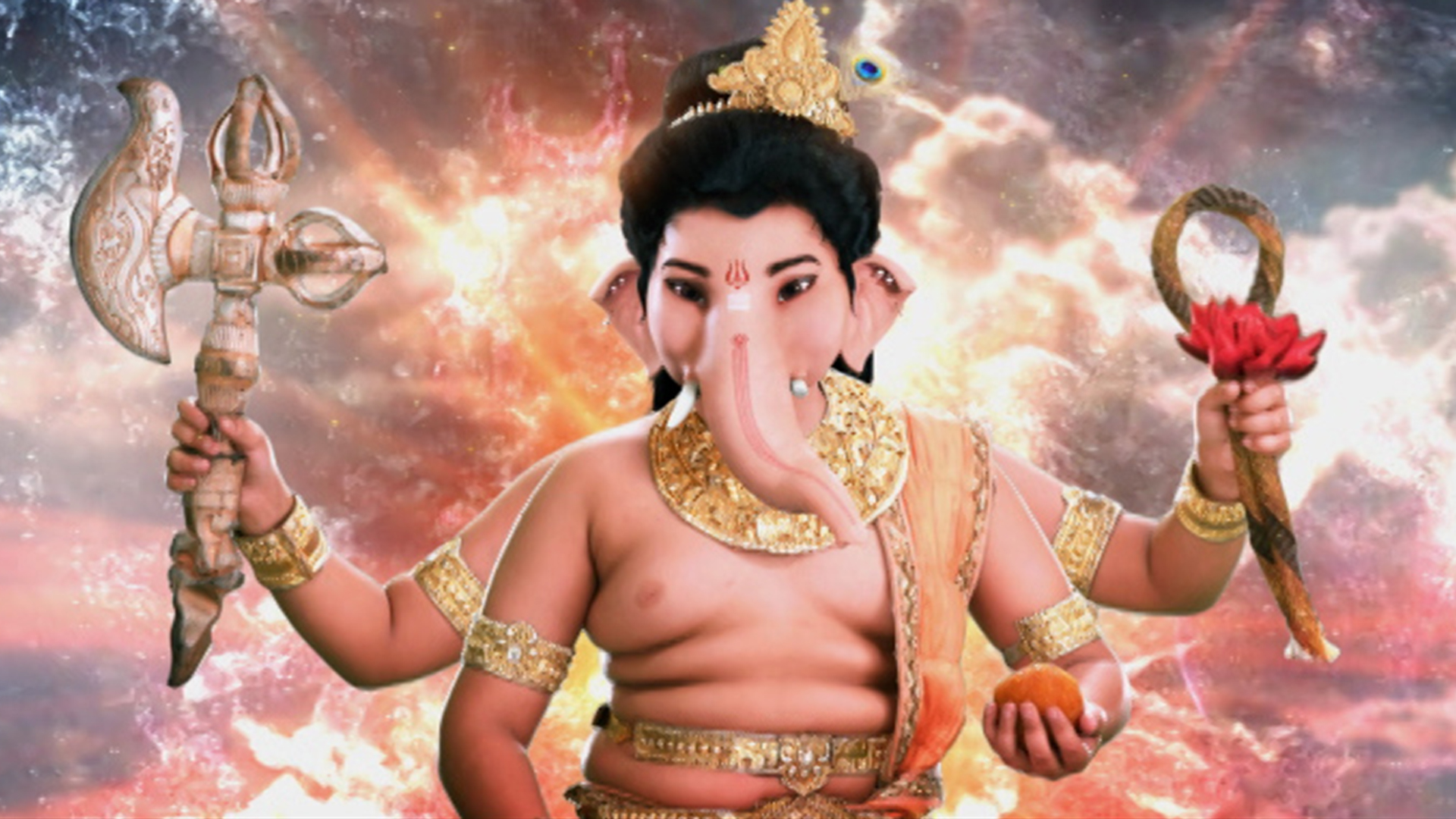 Watch Bighnaharta Shree Ganesh Episode no. 143 TV Series Online - Ganesh Ka Vakratunda Roop ...